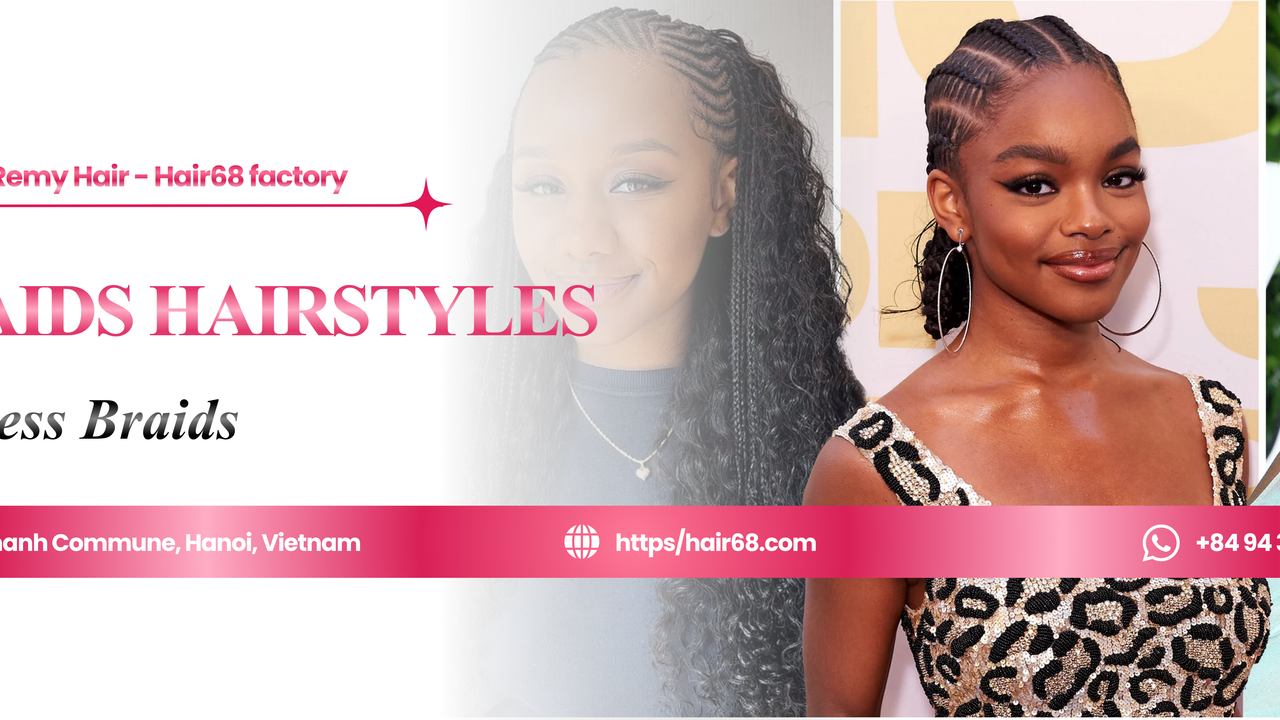 10+ Stunning 90s Braids Hairstyles: How to Style Knotless Braids Like ...